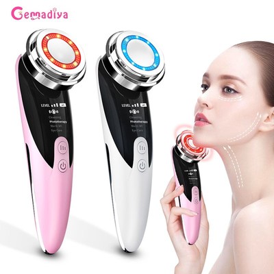 Face Massager Skin Rejuvenation Radio Mesotherapy LED Facial