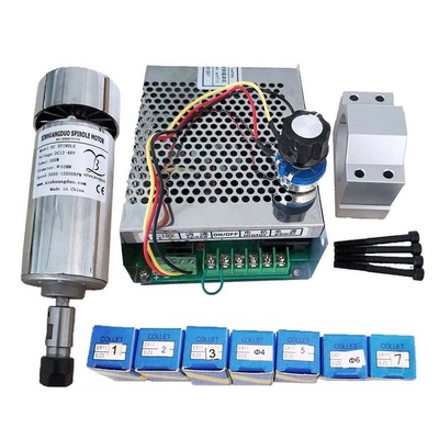 Air cooled 0.3kw CNC spindleMotor Kit  ER11 chuck  300W Spin