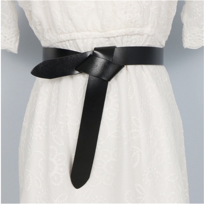 New non perforated womens belt luxury designers cr