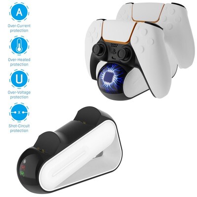 For Sony Playstation 5 PS5 Controller Dual Charger Stand Ch