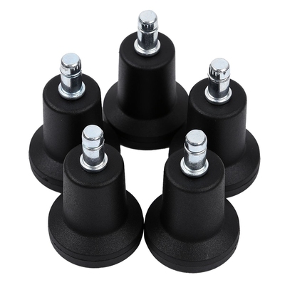 5 Anti Slip Bell Glides Office Chair Swivel Caster Wheel Fas