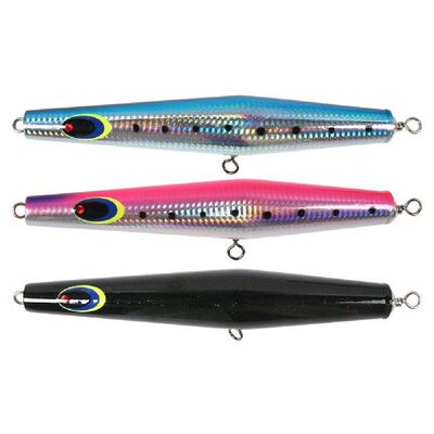 Sea Fishing Wood Fish Lure Trolling Bait 21cm With Two