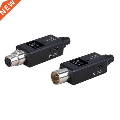 1Pair Micphone Wireless System UHF DSP Transmitter Receiver