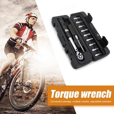 11Pcs Adjustable Torque Wrench 1/4 inch 2 14Nm Chrome Vanad