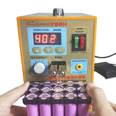 SUNKKO 788H USB Battery Spot Welder Double Pulse Charge Tes