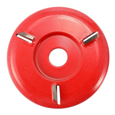 Blue/Red Angle Grinder Milling Cutter Three Teeth Power Wood
