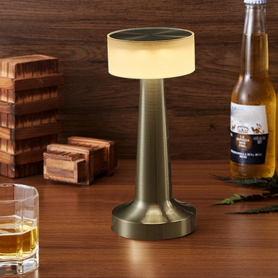 Rechargeable Table Lamp Restaurant Bedside USB Desk Lamp
