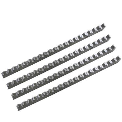 齿条轮齿条动斜齿来图电打孔传导轨平移门机齿条0.80厚1mm厚齿条