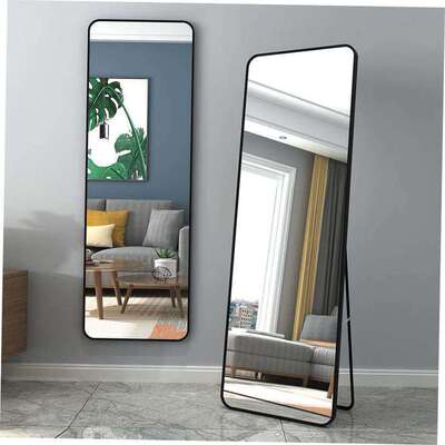 metal frame rack full-body mirror wall mirrow Bedroom mirror