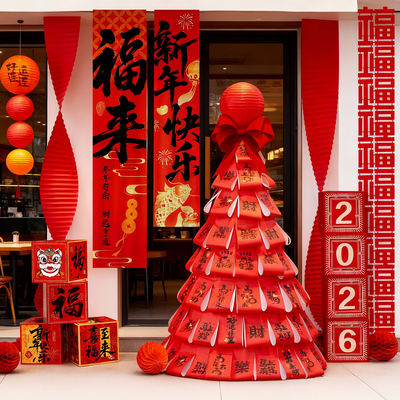 【可开发票】新年发财树摆件