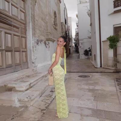 dress party cocktail dress long strap spaghetti sleeveless