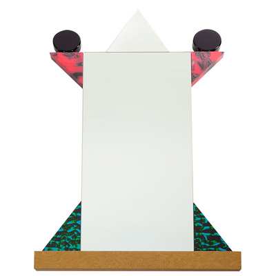 意大利Memphis 镜子 壁挂式 Diva Mirror 创意设计进口欧式