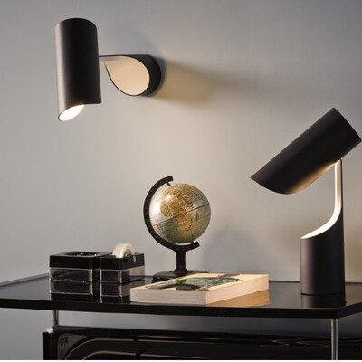 丹麦Le Klint 黑色圆筒壁灯 Mutatio Wall Lamp 创意设计进口