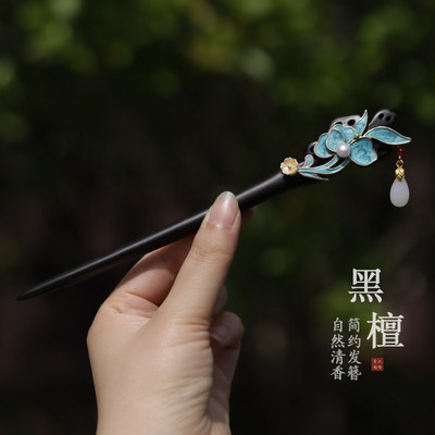 发簪步摇流苏新中式马面裙头饰