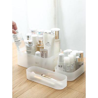 acrylic box make up clear cosmetic table transparent storage
