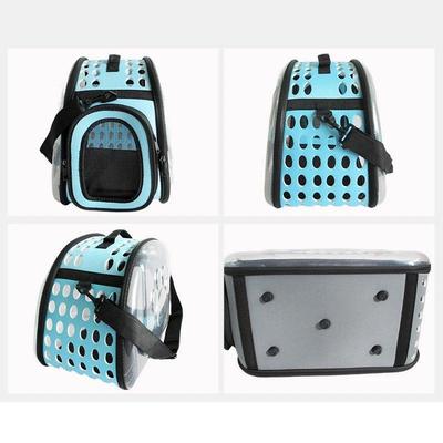 Transparent Foldable Outdoor Pet Travel Carrier Bag for Dog