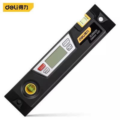 得力工具DL293230数显水平尺230mm(黑)