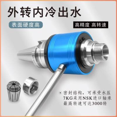 TT40油刀柄外转内冷B30/路50内冷刀柄U钻中心出水手动BT30\/BTB油