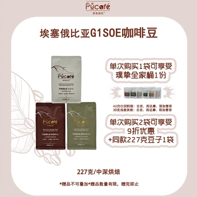 璞挚咖啡埃塞俄比亚227g中深烘焙