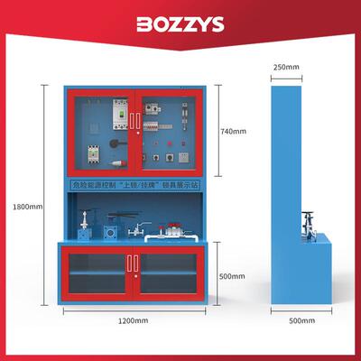 BOZZYBD-M01S安全锁具LTO量上锁挂牌能隔离培训O示台演锁具展示柜