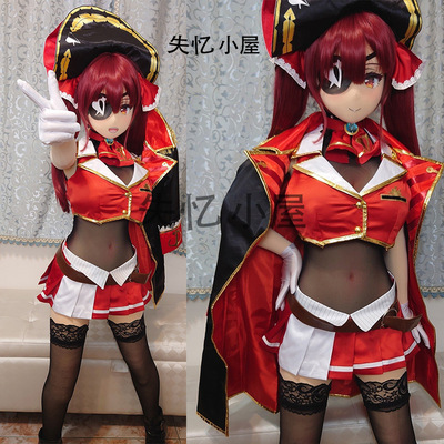 万花筒cos虚拟偶像vtuber船长宝钟玛琳cosplay服装Hololive现货
