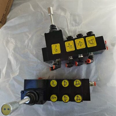 勾臂车控制阀手动控制阀钩臂车手柄气控阀替代paker servo H190