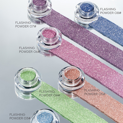 古莱丽BBM爆闪反光粉美甲