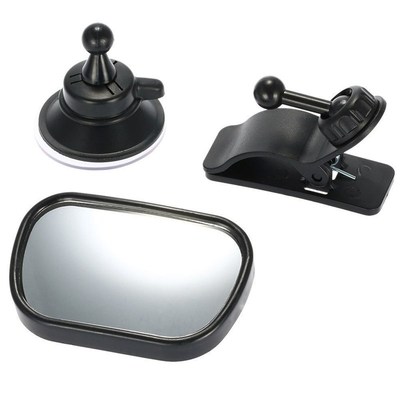 2 in 1 Mini Children Rear Convex Mirror Car Back Seat Baby