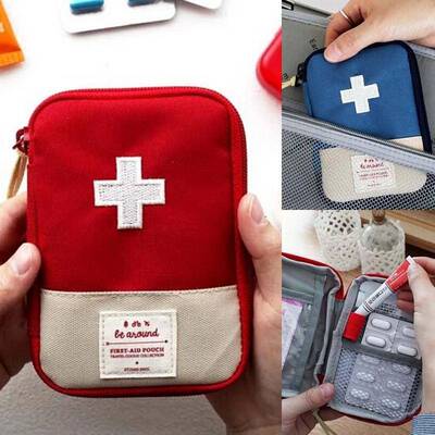 Portable Outdoor First Aid Kit Travel Bag Medicine Package