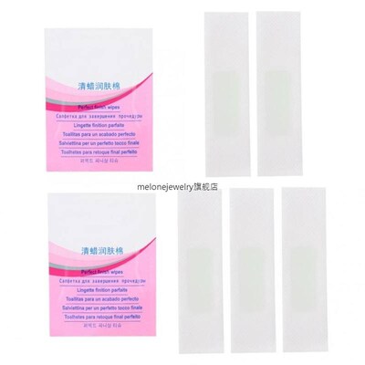 10Pcs Doublesided Lip Hair Removal Paper Wax Strips Facial