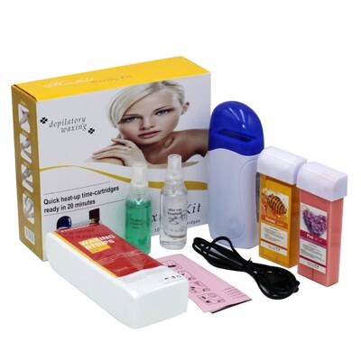 Roll On Wax Heater Set Melt Depilation Hair Removal Machine