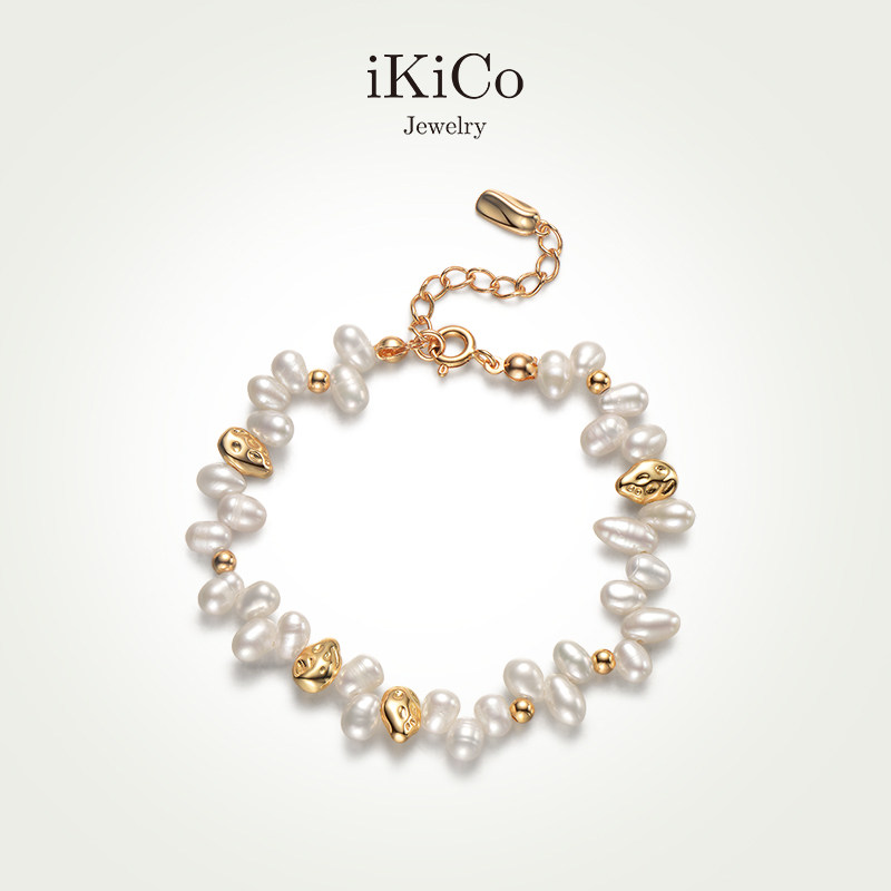 iKiCo Jewelry繁花珍珠手链秘境仙踪系列巴洛克珍珠浪漫小众高级