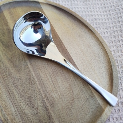Reed  Barton  里德巴顿18-10不锈钢小汤勺 小汤壳桌面分汤嗦粉勺