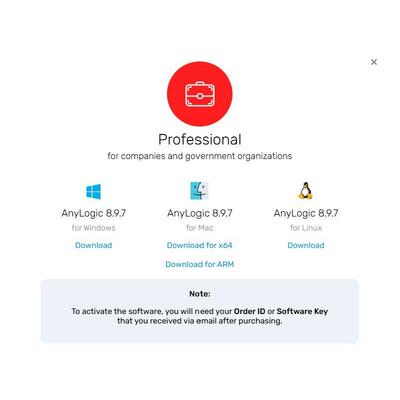 AnyLogic Pro 8.9.7 Win/macOS/LKK小店