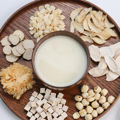 懒家铺饮子七白饮杏仁IDB山药粉茯早餐代苓餐冲条装