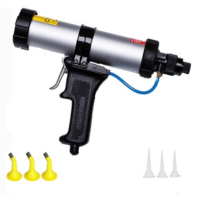 跨境畅销310ml硬胶枪 MCKAY气动玻璃胶枪 air cartridge caulk gu