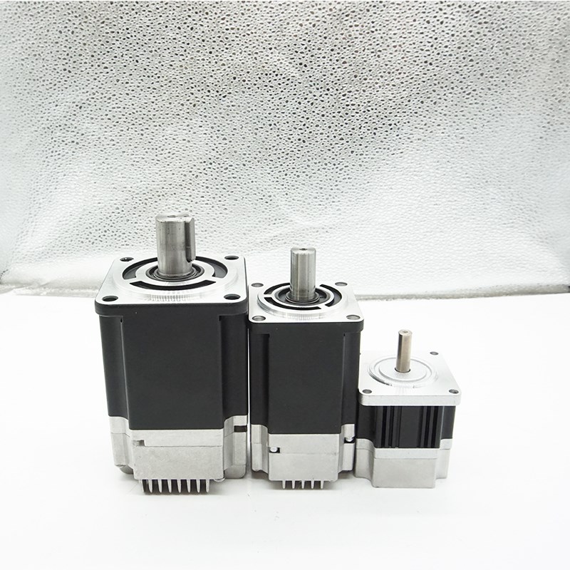 24V/48V集成式直流低压伺服一体电机驱动器支持脉冲/485/CAN控制