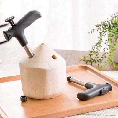 Coconut Opener Tool Coco Water Punch Tap Drill Straw Open