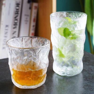 Sun Flower Embossed Wine Glasses Glass Cup Wineglass