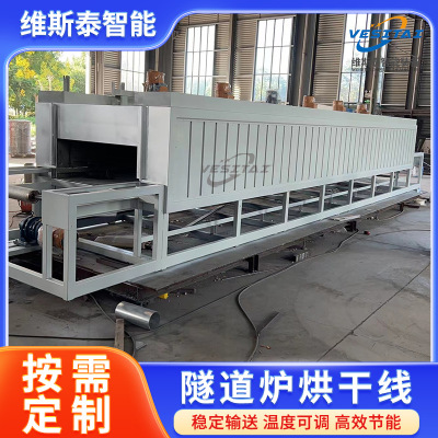 高温烤箱输送线高温工业隧道炉烘干线五金网带线不锈钢烘道流水线