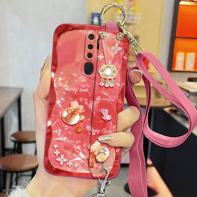 适用于oppoA11手机壳a11s简约a11x新PCHM10幸运福袋液态腕带支架软壳超薄时尚女款个性网红防摔潮保护套全包