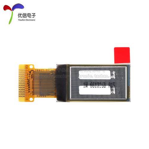 078寸oled裸屏显示液晶屏分辨率12880 Spi接口 Sh1107驱动虎窝淘