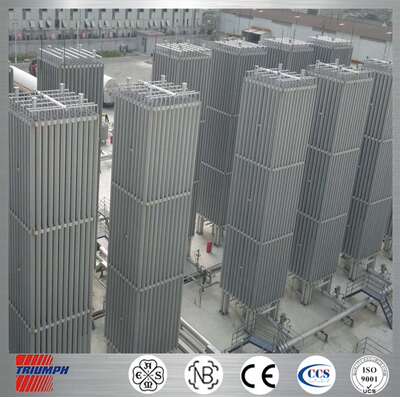 ASME/GB/NB/空温式气化器/LNG气化器/LIN/铝制/LAr气化器/高效节