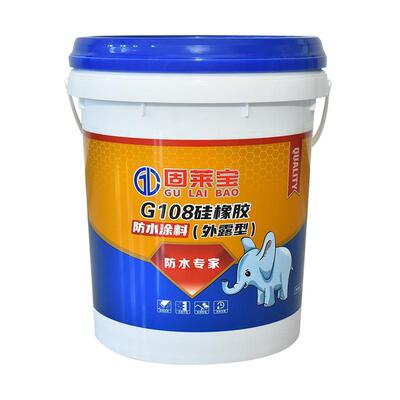 防水涂料G108硅橡胶防水涂料透明屋顶耐高温卫生间楼顶饭防水涂料