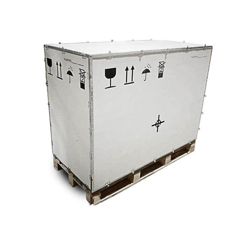 广州厂家定制木箱胶合板木箱熏蒸出口包装钢带箱卡扣箱折叠木箱