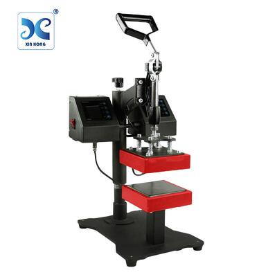 厂家直销12x12cm摇头双发热板机器松香压烫机Rosin Heat Press