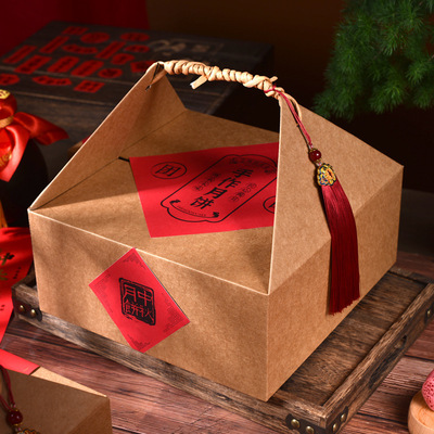 New Year packaging box, nuts, egg yolks, pastries, pastries, biscuits, nougat, New Year goods, preserved meat, souvenir
