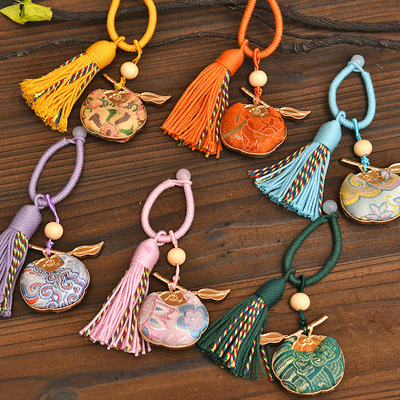 2026 Dragon Boat Festival Handmade Song Jin Persimmon Ruyi Pendant Material Package New Chinese National Style Su Penda