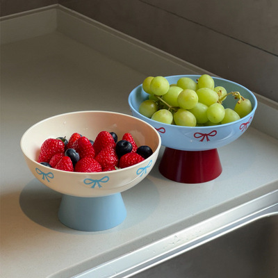 Fruit tray with draining function, home living room coffee table, high aesthetic value, vegetable washing basin basket,