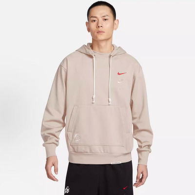 NIKE耐克龙腾三钩系列 篮球套头男款加绒连帽卫衣 FZ9041-126